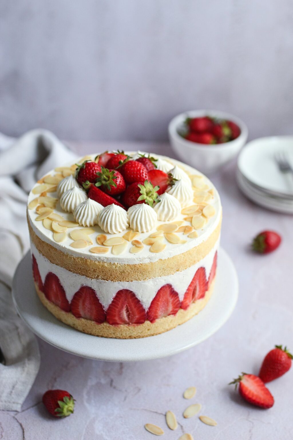 Francuska torta od jagoda - Fraisier - Mystic Cakes